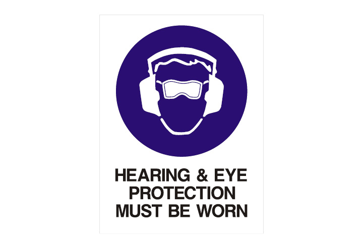 Mandatory Sign Sticker Printing Perth | Clockwork Print