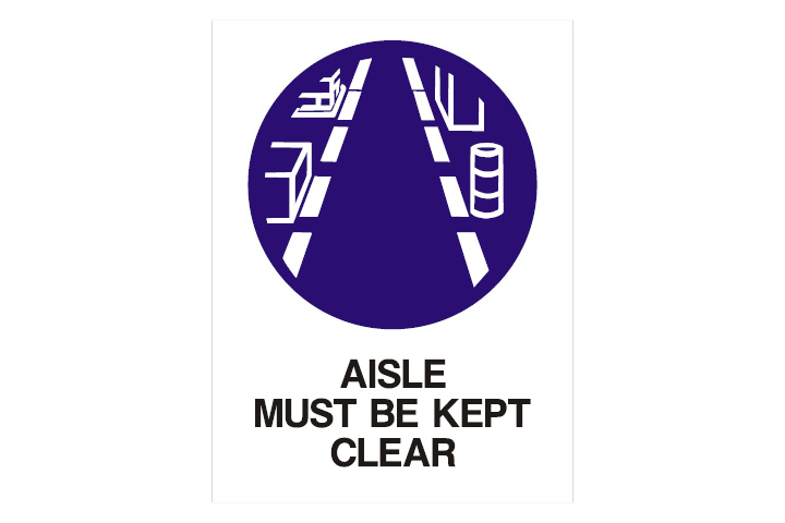 Mandatory Sign Sticker Printing Perth | Clockwork Print