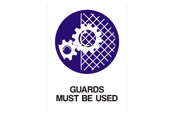 Mandatory Sign Sticker Printing Perth | Clockwork Print