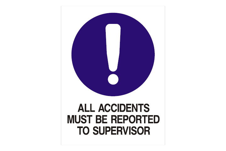 Mandatory Sign Sticker Printing Perth | Clockwork Print