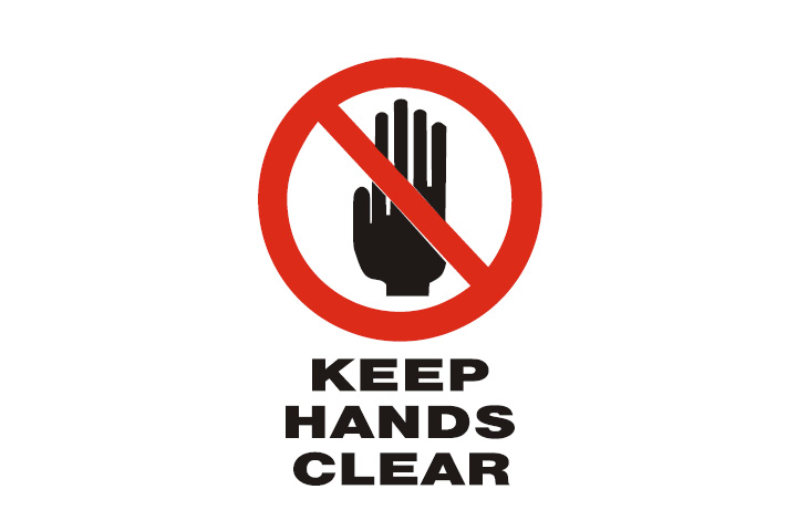 Prohibition Sticker Printing Perth | Clockwork Print