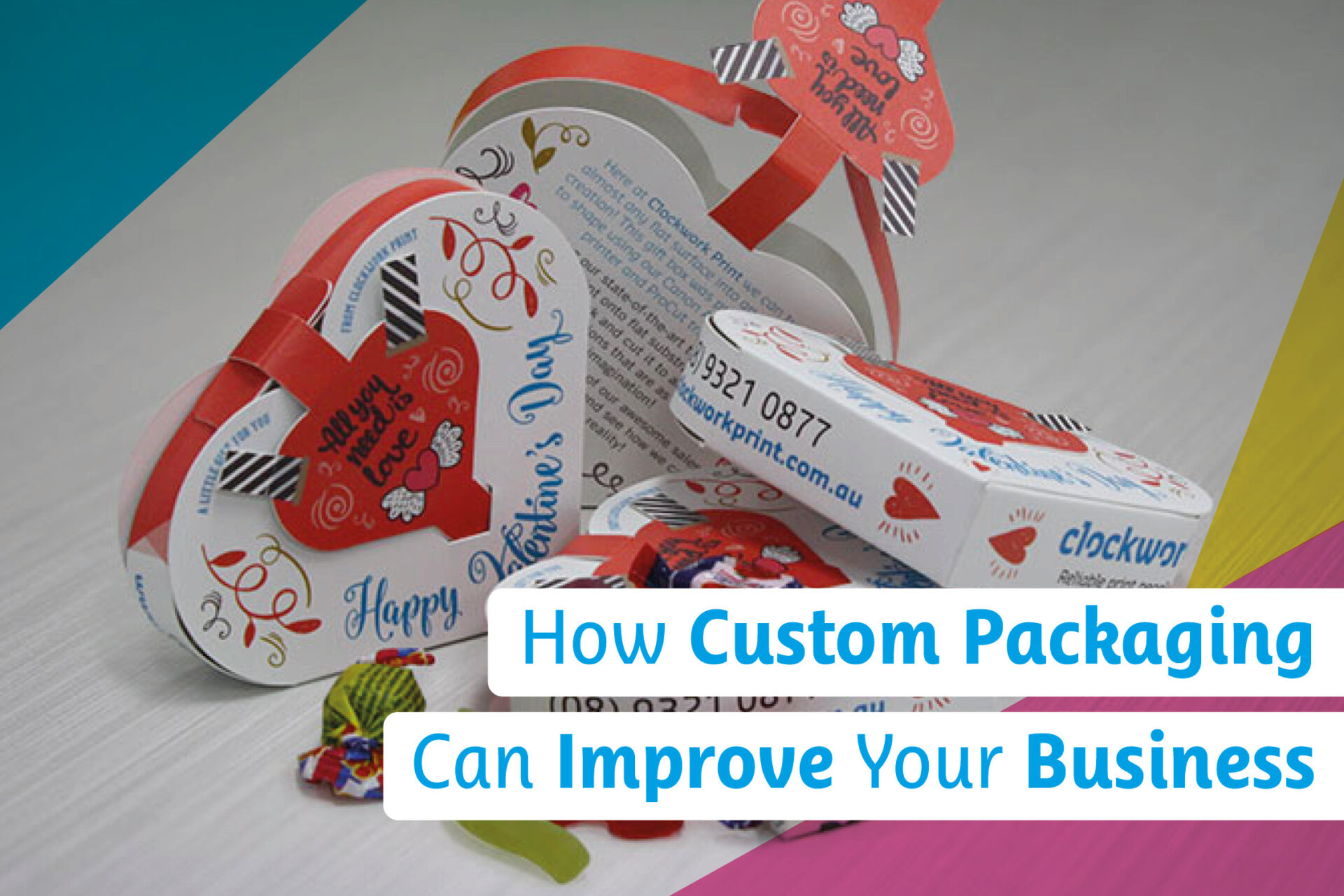 How Custom Packaging Can Improve Your Business - Clockwork Print